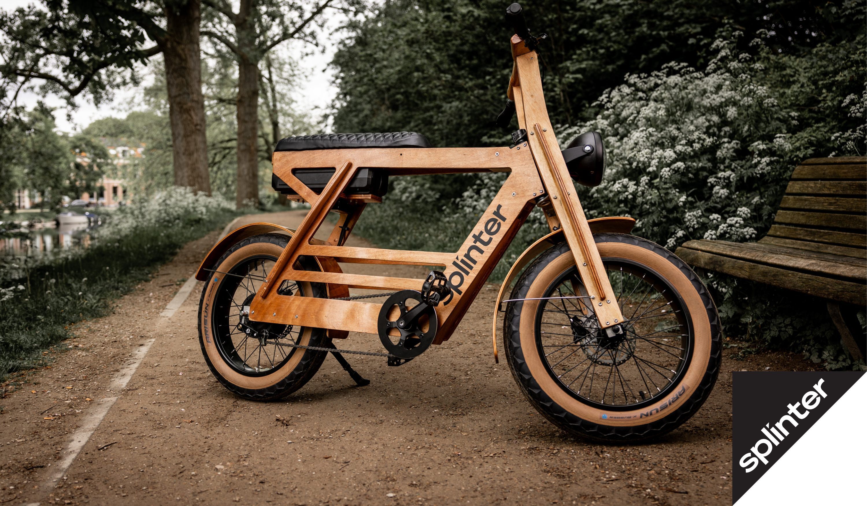Specificaties van Splinter: houten elektrische designfiets